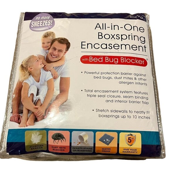 Unbranded | Bedding | New In Bag Allinone Boxspring Encasement Wbed Bug ...
